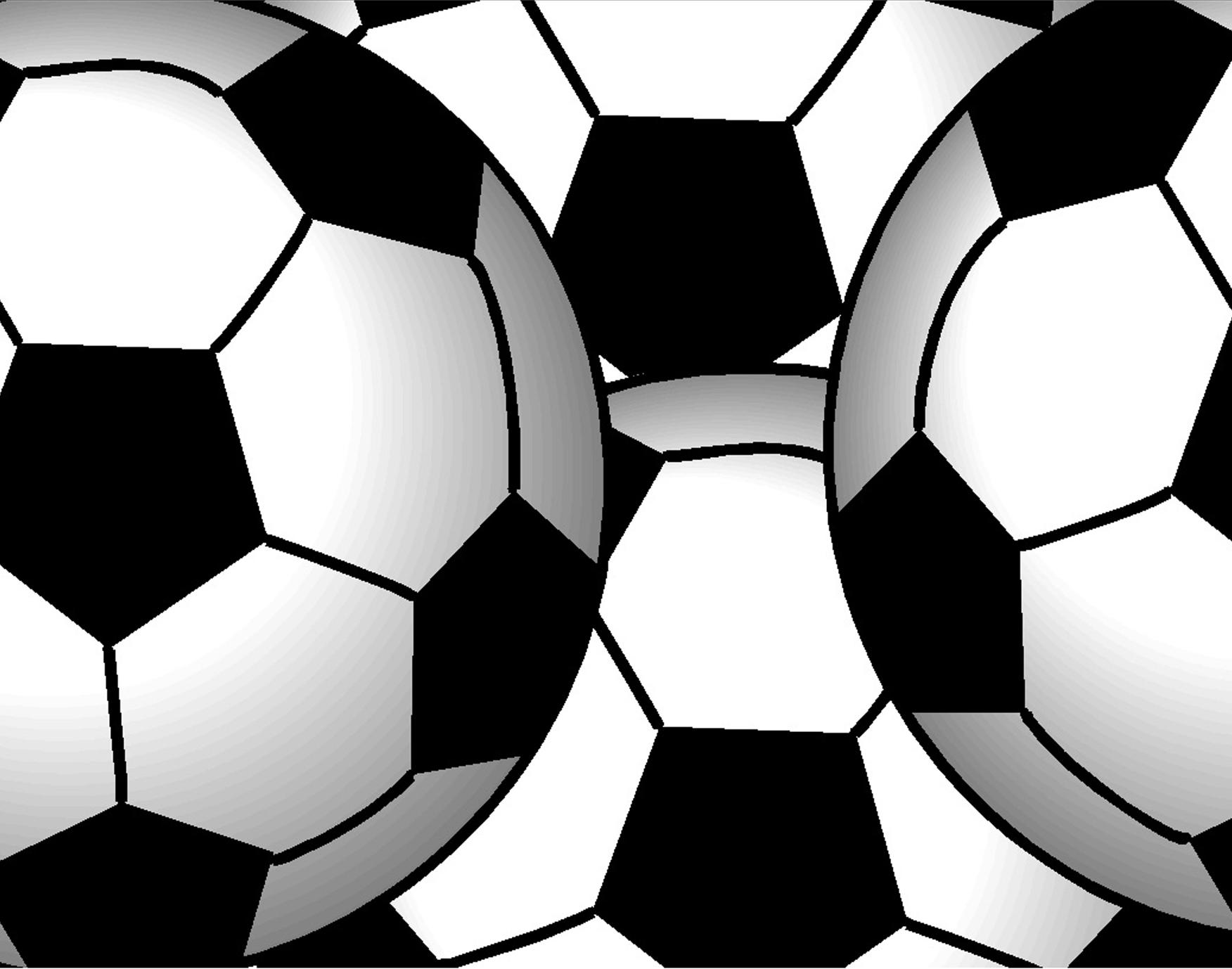 Soccer Ball Pattern Template